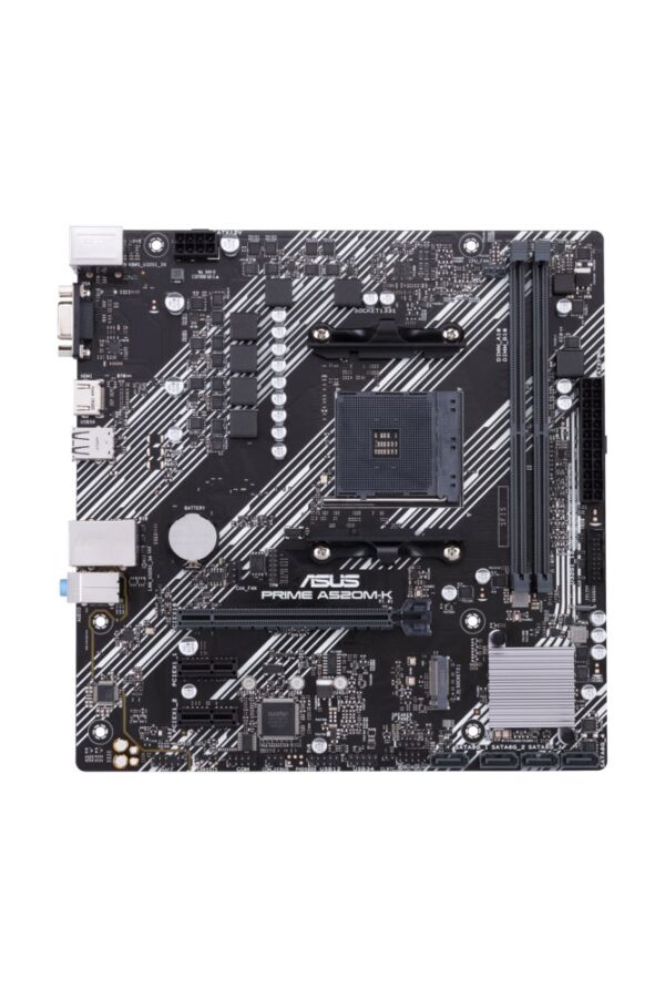 ASUS PRIME A520M-K | Socket AM4 | AMD A520M-K | 2xDDR4 | Micro-ATX | Moederbord | Beryl Media